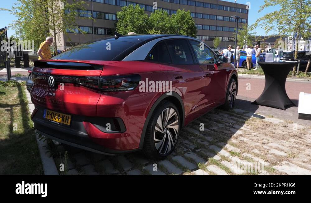 Volkswagen Id5 Pro Electric Car - Presentation at Oldtimer festival ...
