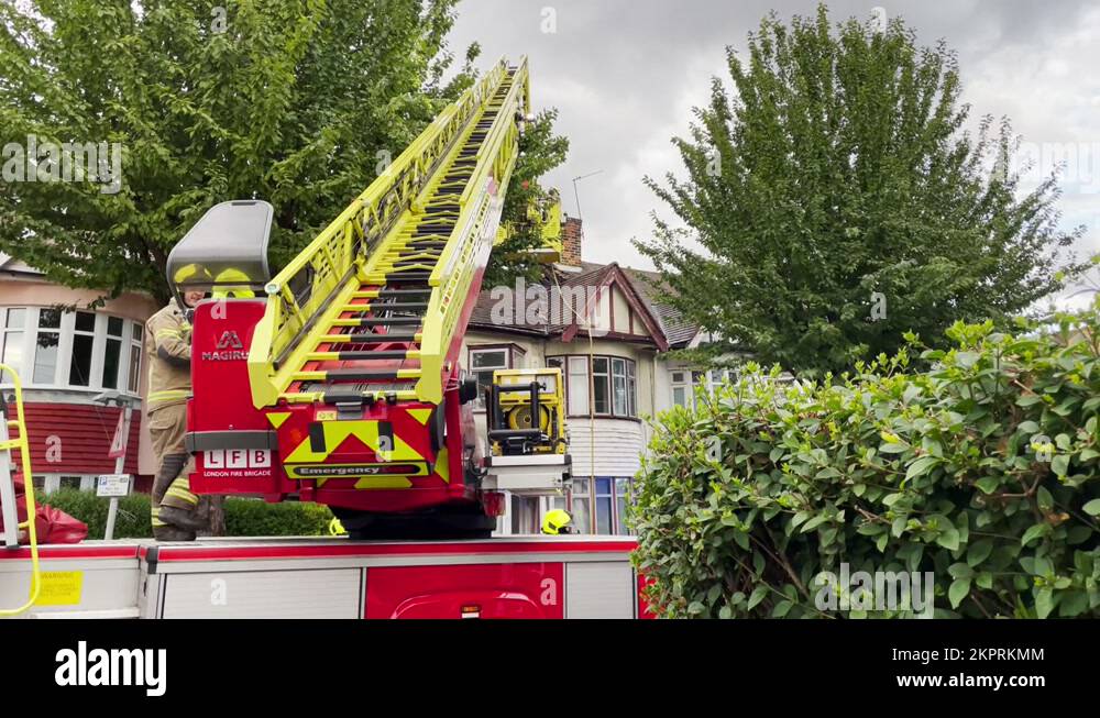 Fire brigade ladder Stock Videos & Footage - HD and 4K Video Clips - Alamy