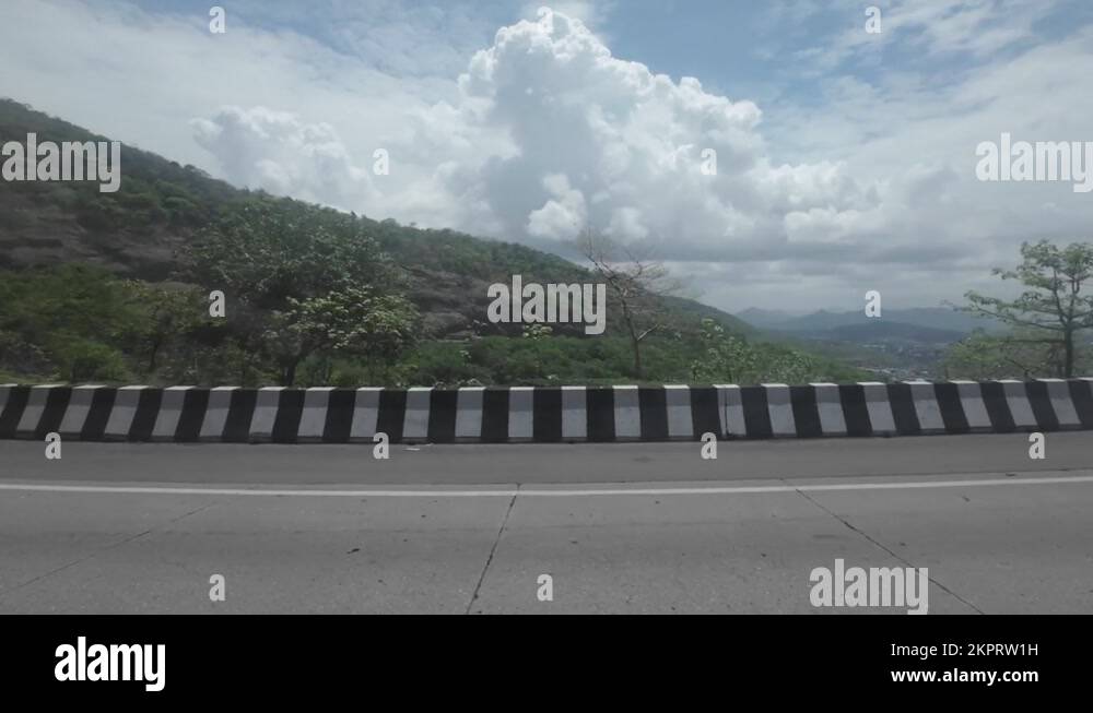 lonavla highway bus window view Mumbai pune express way view from bus ...