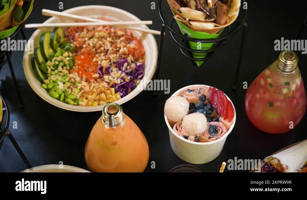 Poke menu Stock Videos & Footage - HD and 4K Video Clips - Alamy