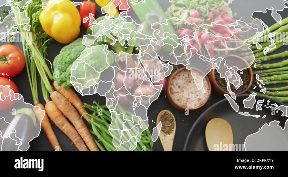 Vegetable map Stock Videos & Footage - HD and 4K Video Clips - Alamy