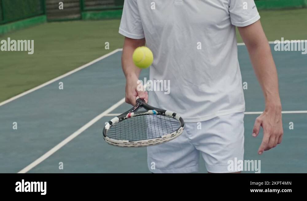 Tennis ball on racket Stock Videos & Footage - HD and 4K Video Clips ...