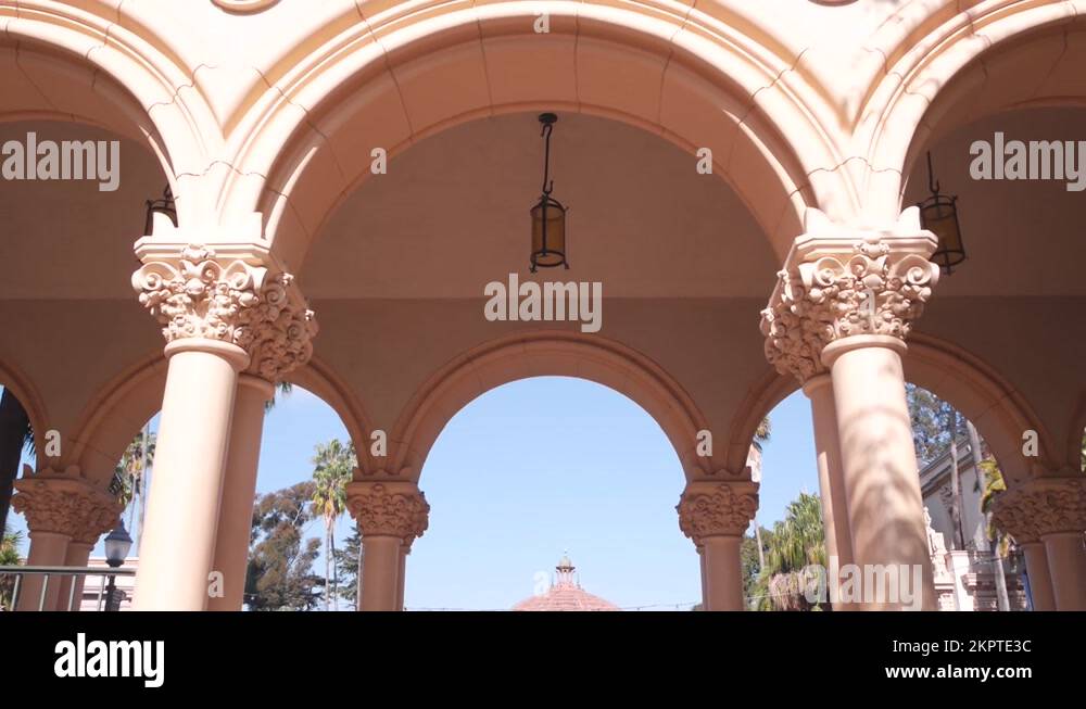 Spanish colonial revival style architecture Stock Videos & Footage - HD ...