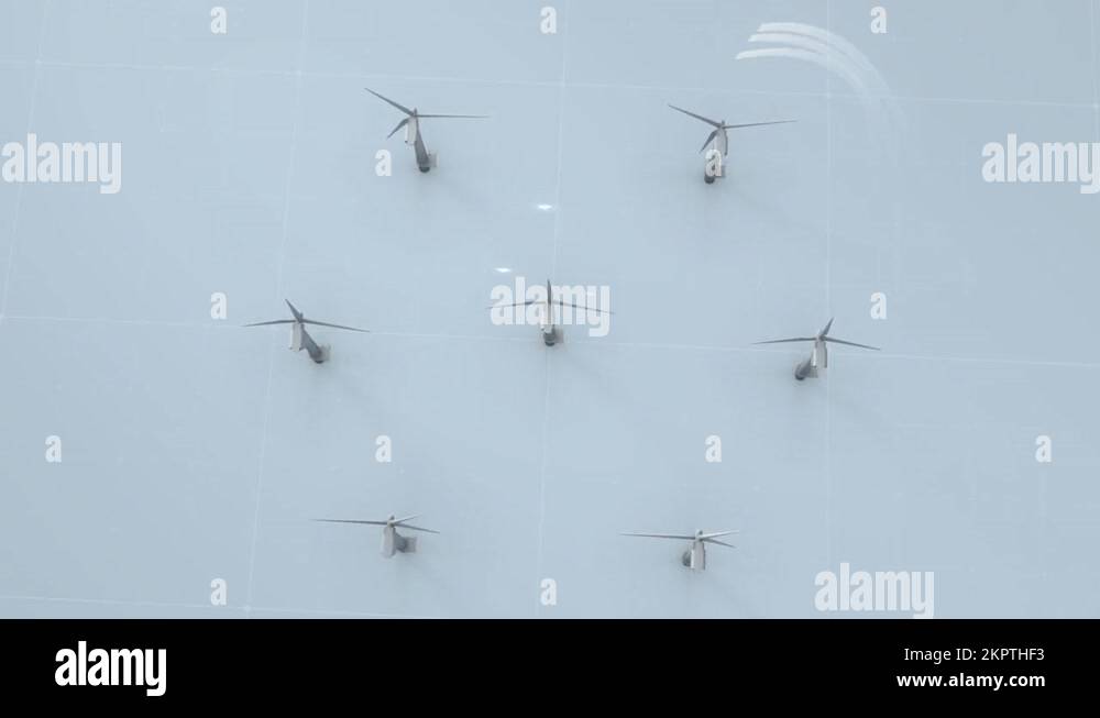 What is Wind Power. Group of Large White Wind Turbines. Renewable ...