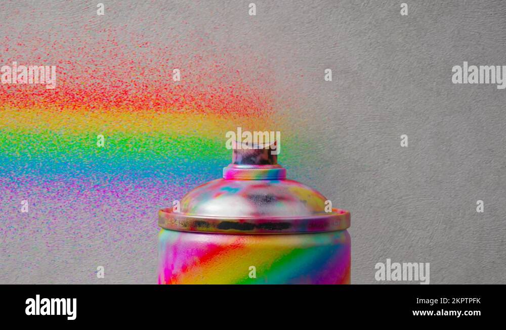 Rainbow colour paint Stock Videos & Footage - HD and 4K Video Clips - Alamy