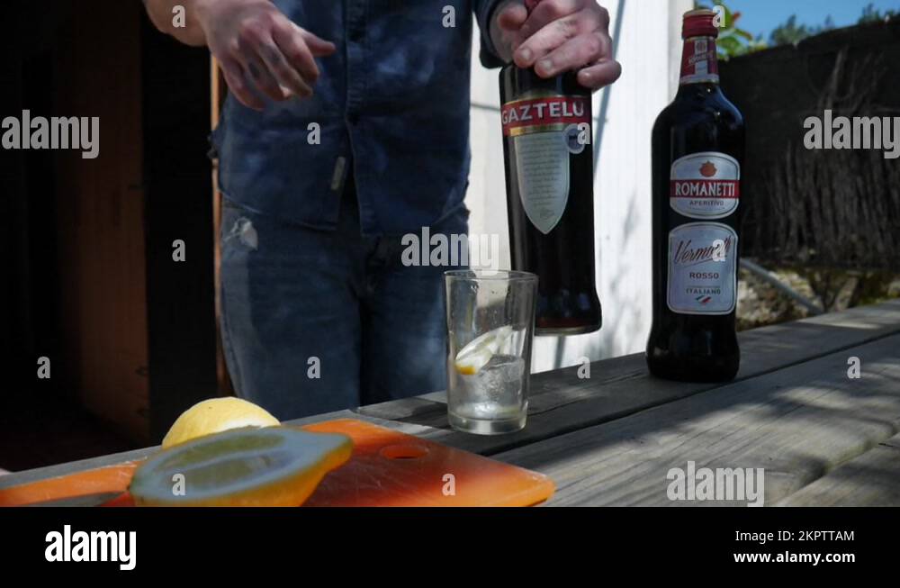 Alcohol bottles party table Stock Videos & Footage - HD and 4K Video ...