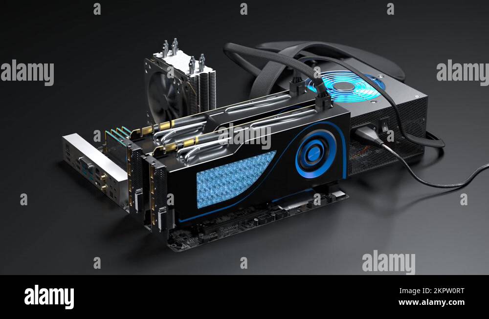 GPU computations scheme. Deep learning. Graphics cards for ...