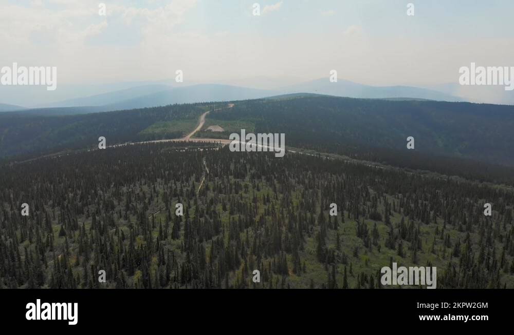 4K Drone Video of Wickersham Dome Trail in the White Mountains of ...