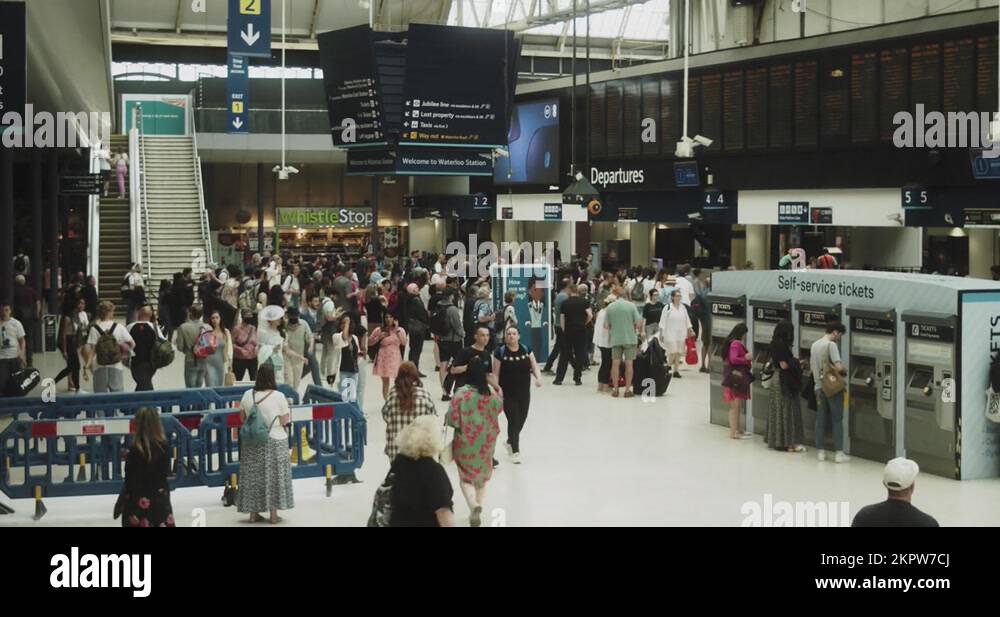 Waterloo station train Stock Videos & Footage - HD and 4K Video Clips ...