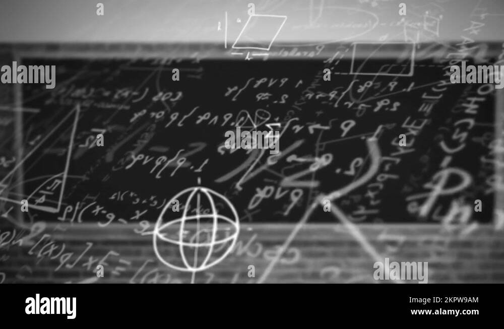 Animation graphs over math formulas Stock Videos & Footage - HD and 4K ...