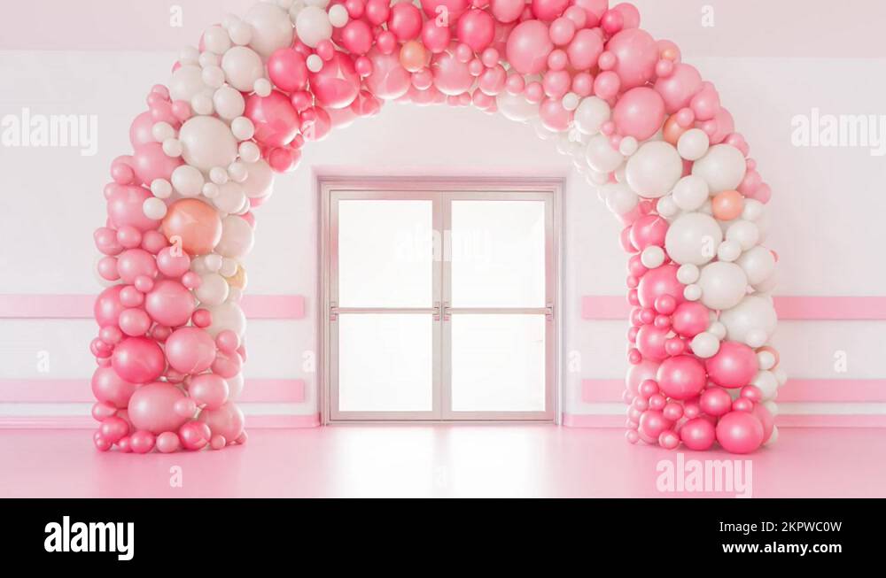 Balloon balloons arch Stock Videos & Footage - HD and 4K Video Clips ...