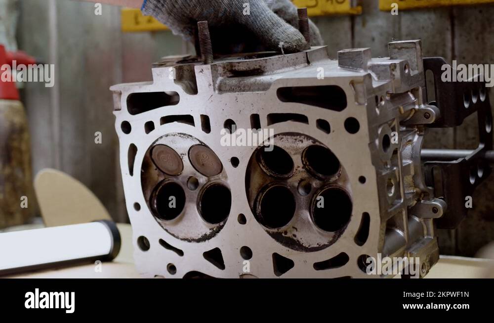 Car cylinder head valves Stock Videos & Footage - HD and 4K Video Clips ...