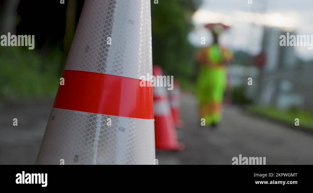 Traffic stop sign roadworks Stock Videos & Footage - HD and 4K Video ...