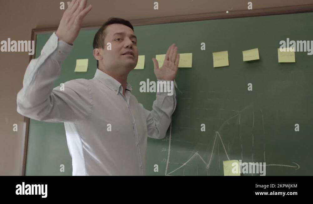 Angry teacher screaming and gesturing violently,unhappy with students ...