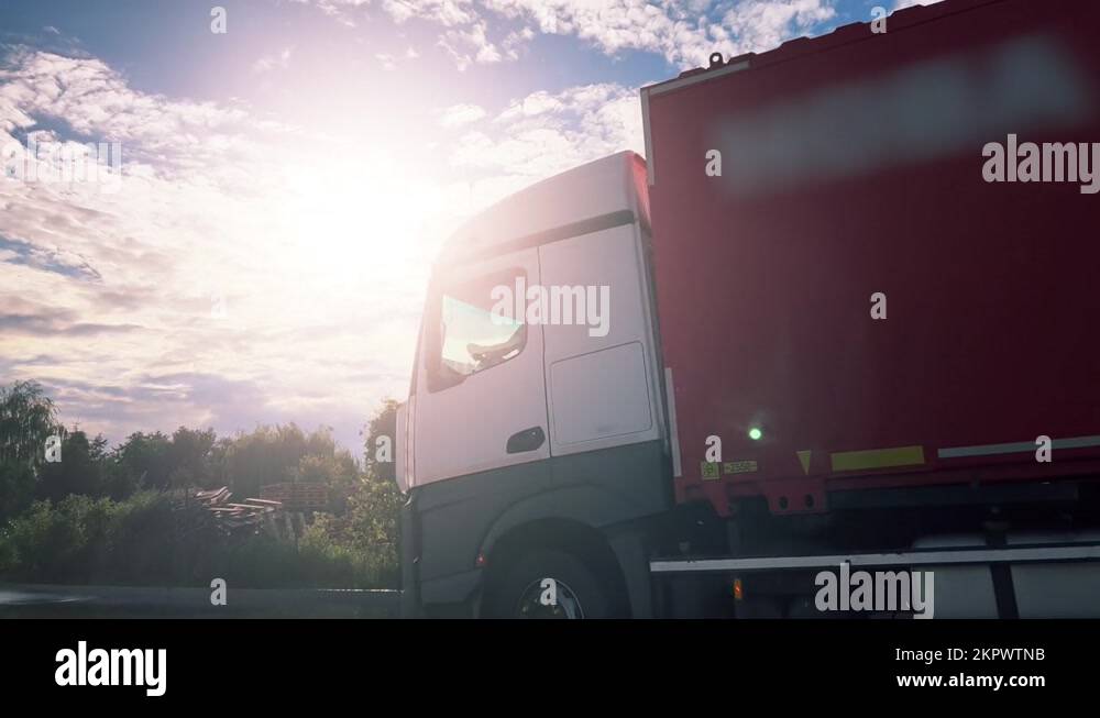 Logistics carrier logistics truck Stock Videos & Footage - HD and 4K ...