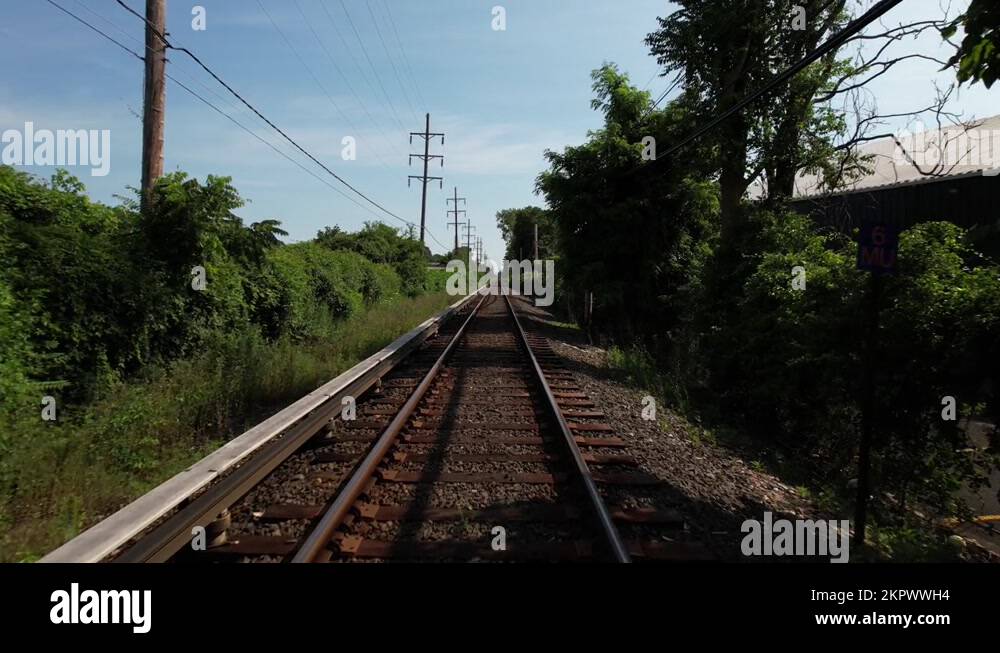 Trees on the railway line parallel Stock Videos & Footage - HD and 4K ...