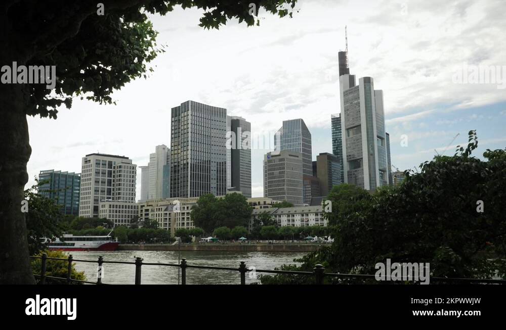 High rise buildings in frankfurt am main Stock Videos & Footage - HD ...