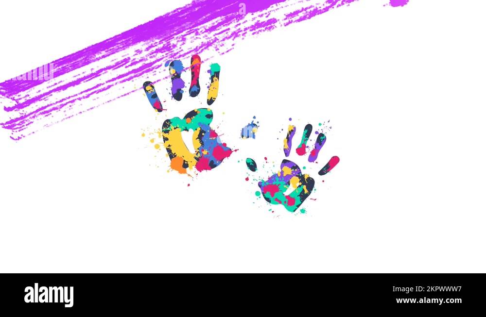 Childrens handprints Stock Videos & Footage - HD and 4K Video Clips - Alamy