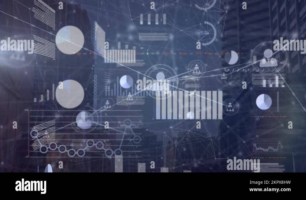 Animation diverse financial data graphs Stock Videos & Footage - HD and ...