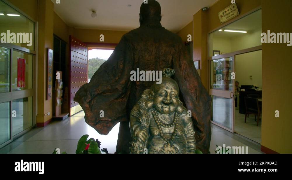 Buddha Statue Inside Building In Fo Guang Shan Chung Tian Temple ...