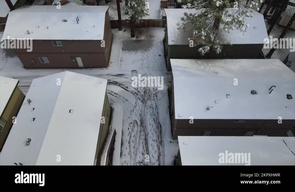 Snow covered rooftop chalet Stock Videos & Footage - HD and 4K Video ...