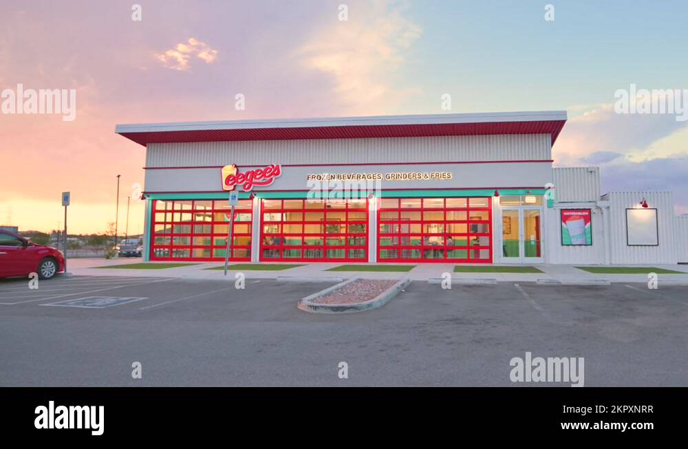 Eegee's Fast Food Restaurant in Tucson, Arizona Stock Video Footage - Alamy