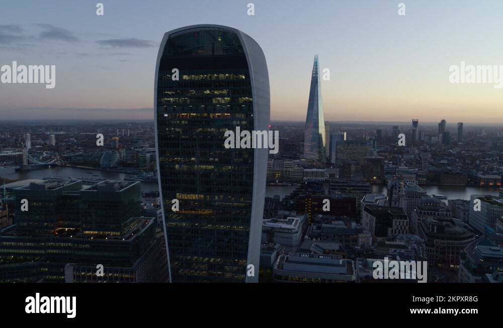Walkie talkie building london aerial Stock Videos & Footage - HD and 4K ...