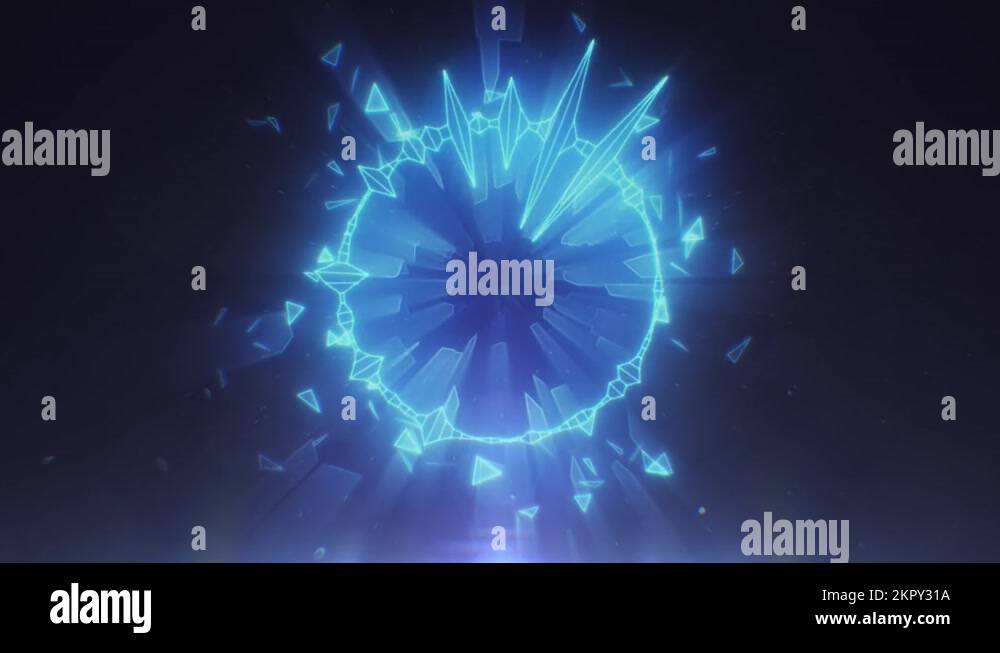 neon animated sign Stock Video Footage - Alamy