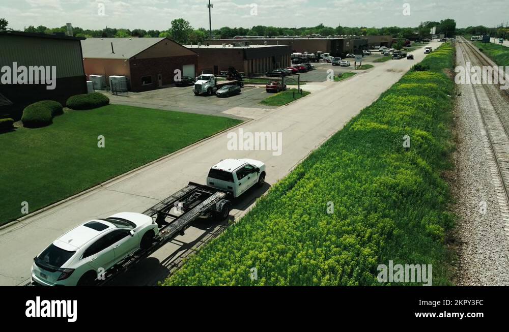 Loading cars on car transport Stock Videos & Footage - HD and 4K Video ...