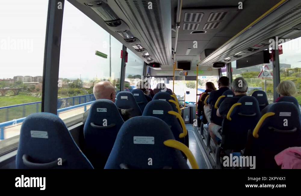 People inside a bus Stock Videos & Footage - HD and 4K Video Clips - Alamy
