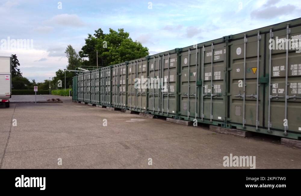 Row of containers Stock Videos & Footage - HD and 4K Video Clips - Alamy