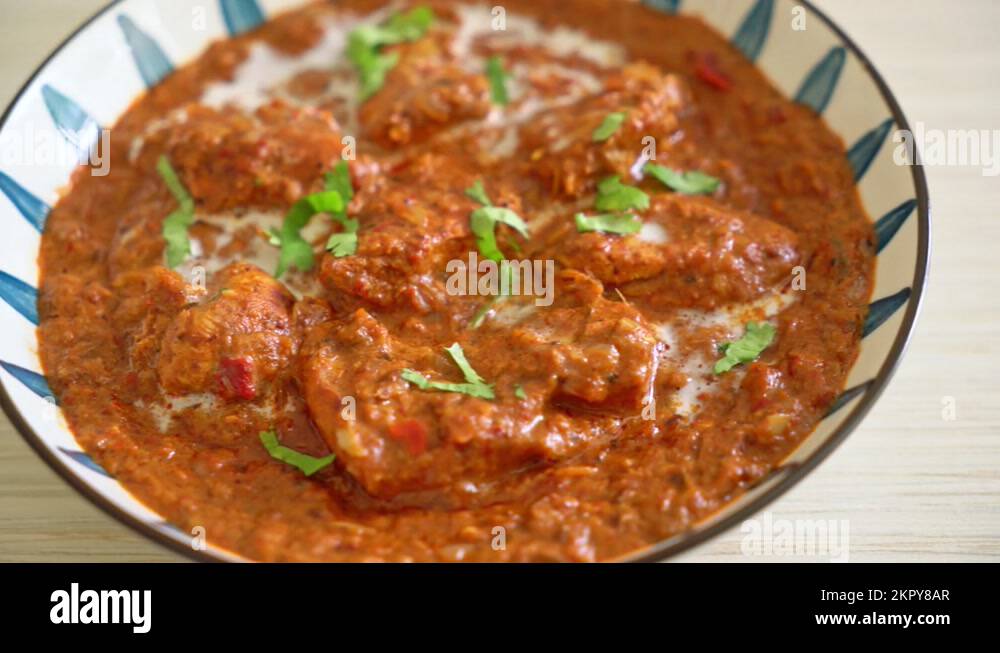 Chicken tikka masala indian curry Stock Videos & Footage - HD and 4K ...