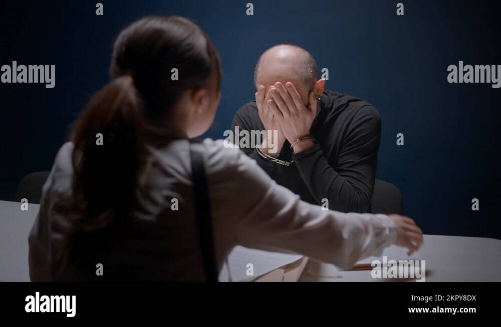 Female detective cop shouts and forces russian mafia to sign documents ...