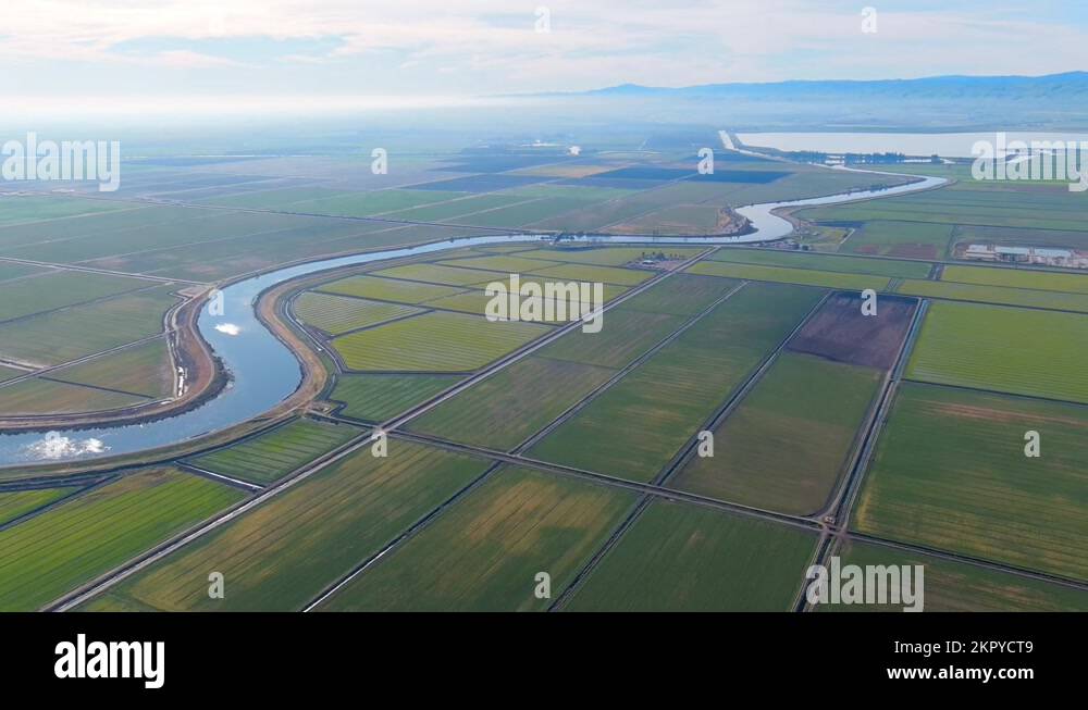 Farmland countryside and a river that joins the Town of Discovery Bay ...