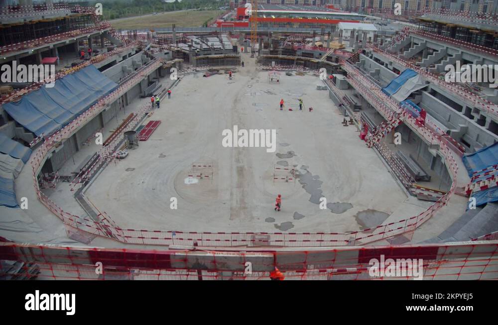 Stadium construction site Stock Videos & Footage - HD and 4K Video ...