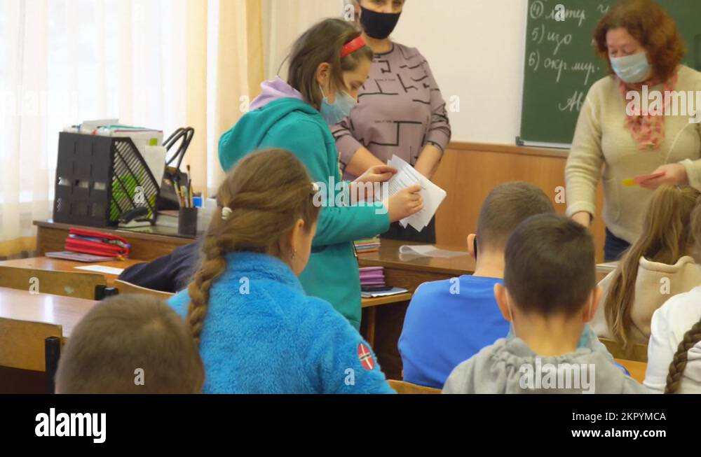 Elementary school student handing paper Stock Videos & Footage - HD and ...