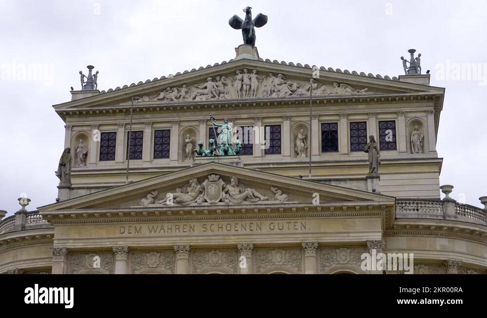 Facade historic landmark old old opera opera house sightseeing Stock ...