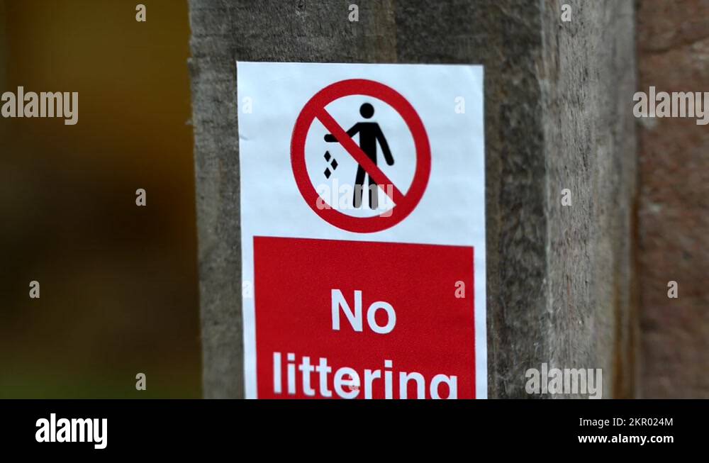 Dog waste warning sign Stock Videos & Footage - HD and 4K Video Clips ...