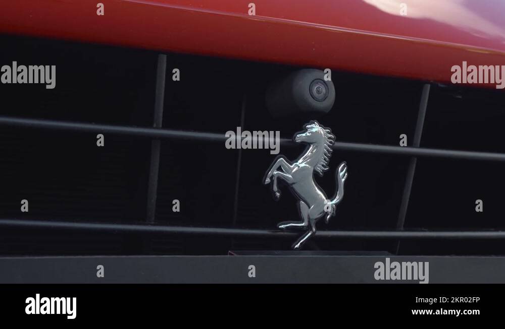 Red ferrari logo Stock Videos & Footage - HD and 4K Video Clips - Alamy