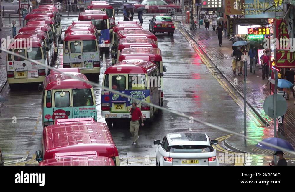 Red public light buses Stock Videos & Footage - HD and 4K Video Clips ...