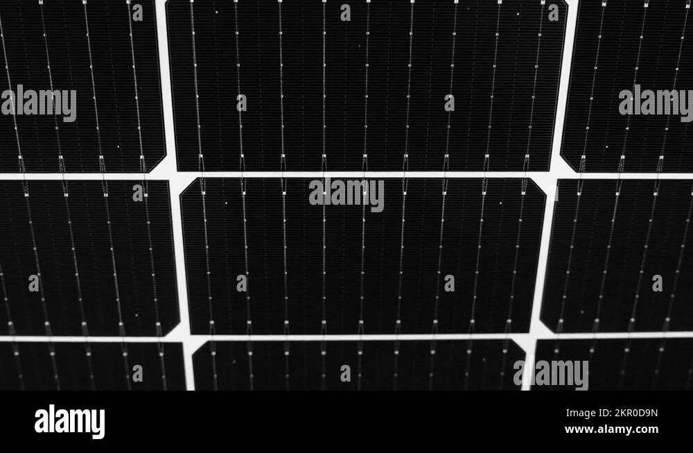 Solar panel cells stacked together, innovative technology background ...