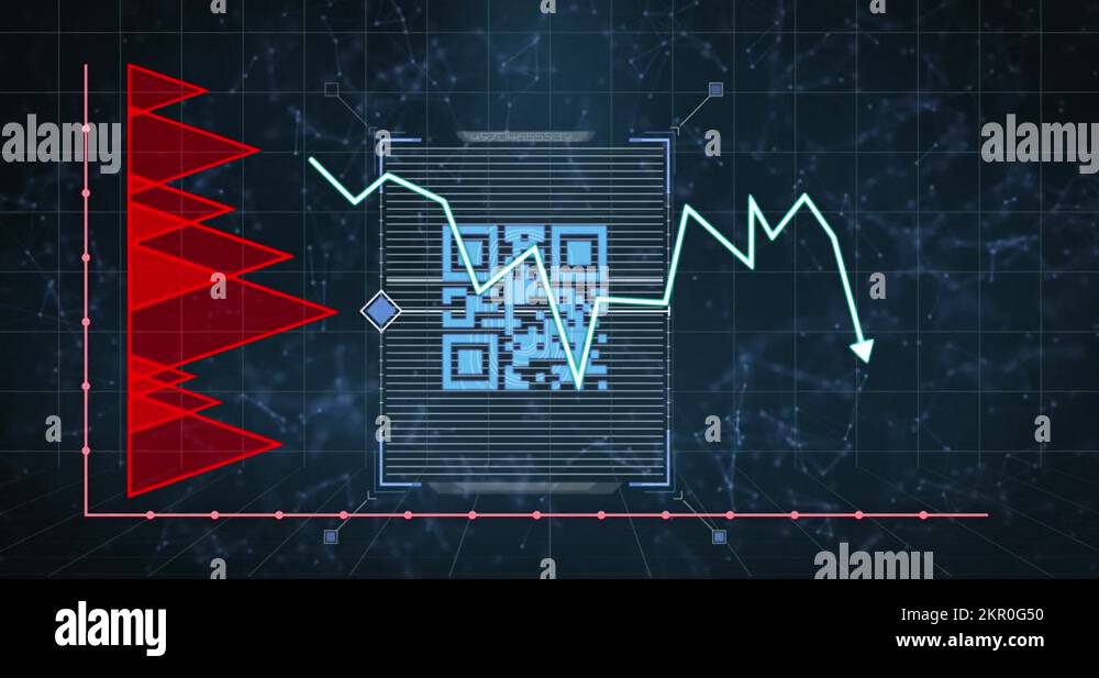 Animation graphs qr code over Stock Videos & Footage - HD and 4K Video Clips - Alamy