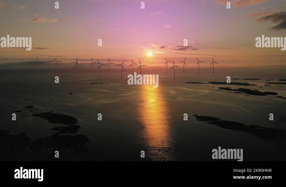 Floating offshore wind farm Stock Videos & Footage - HD and 4K Video ...