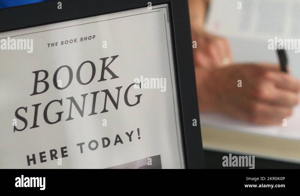 Celebrity signing autographs Stock Videos & Footage - HD and 4K Video ...