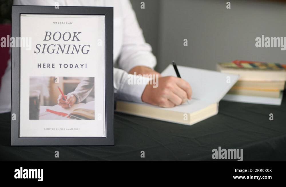 Author signing female Stock Videos & Footage - HD and 4K Video Clips ...