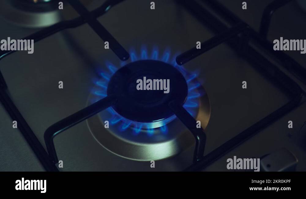 Gas stove fire Stock Videos & Footage - HD and 4K Video Clips - Alamy