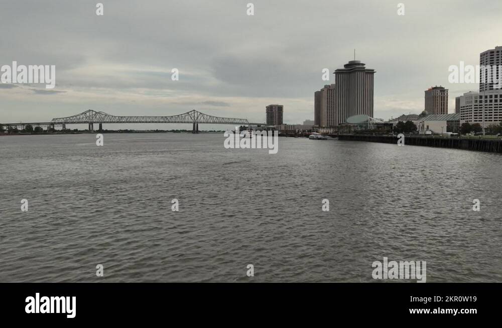 Mississippi river new orleans aerial Stock Videos & Footage - HD and 4K ...