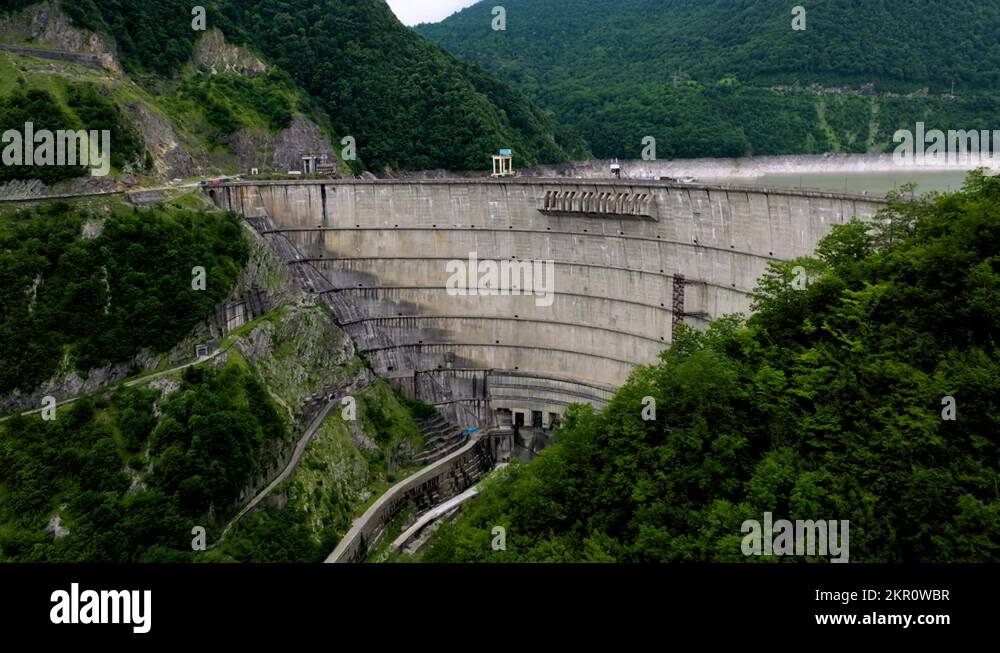 Enguri Dam, A Hydroelectric Dam On The Enguri River In Tsalenjikha ...
