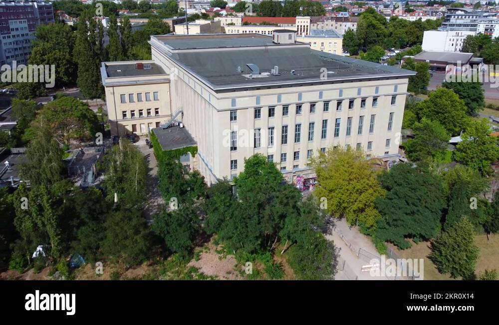 World War II Hitler Nazi Architecture. Great aerial view flight fly ...