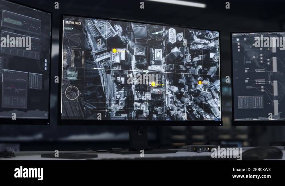 Advanced Spy Agency Tracking System Scans City To Detect Mission ...